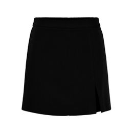 Pieces Damen Shorts "PCBOSELLA HW SKORT NOOS BC", schwarz, Gr. M, unifarben, Web, Obermaterial: 79% Polyester, 16% Viskose, 5% Elasthan, Hosen