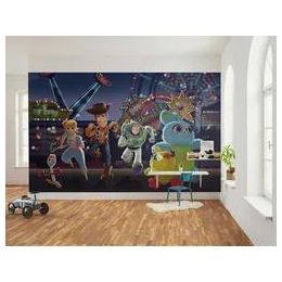 Kindertapete Komar "Disney and Pixar Toy Story Team", bunt, B:400m H:250m, Vlies, Tapeten