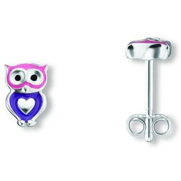ONE ELEMENT Damen Paar Ohrh&auml;nger "Eule Ohrringe Ohrstecker aus 925 Silber", Kinder, Silber 925 (Sterlingsilber), silber, Silber 925 (Sterlingsilber),