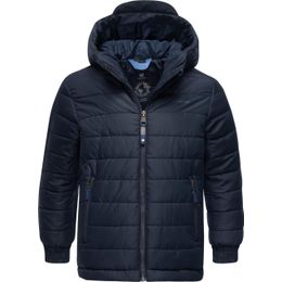 Ragwear Jungen Winterjacke "Coolio", blau, Gr. 128, Außenmaterial: 100% Polyester, Innenfutter: 100% Polyester, Wattierung: 100% Polyester, Jacken,