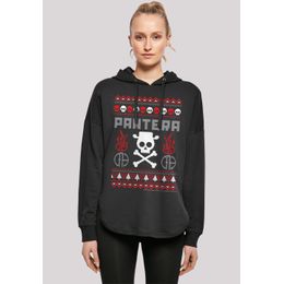 F4NT4STIC Damen Sweatshirt "Pantera Weihnachten Christmas", schwarz, Gr. M, Obermaterial: 100% Baumwolle, Sweatshirts, Musik, Band, Logo