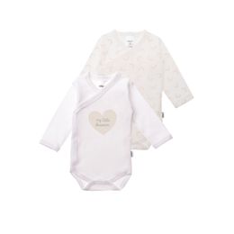 Liliput Jungen Wickelbody "my little dreamer", Gr. 62, rosa, 100% Baumwolle, bedruckt, Bodys, mit fr&ouml;hlichem Print im Doppelpack