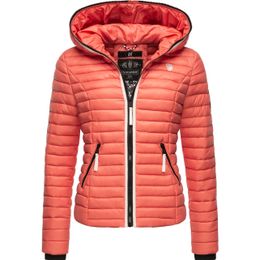 Navahoo Damen Steppjacke "Kimuk Prc", orange, Gr. S, Oberstoff: 100% Nylon; Futter: 100% Polyester; Wattierung: 100% Polyester; Ärmelfutter: 100%