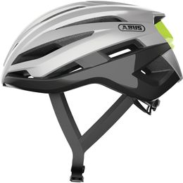 Abus Rennradhelm "STORMCHASER", S Kopfumfang: 51cm - 55cm, silber, Helme