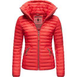Marikoo Damen Steppjacke "Löwenbaby", rot, Gr. XS, Oberstoff: 100% Nylon, Futter: 100% Polyester, Wattierung: 100% Polyester, Ärmelfutter: 100%