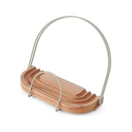 Kitchencraft Kochbuch-Ständer "Idilica" in Hellbraun/ Silber - (B)23 x (H)18 cm - 10% | Kuechenhelfer