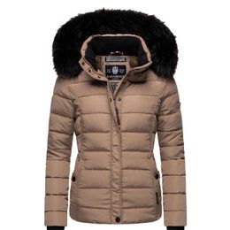 Navahoo Damen Steppjacke "Miamor", grau, Gr. S, Oberstoff: 100% Polyester; Futter: 100% Polyester; Wattierung: 100% Polyester; Ärmelfutter: 100%