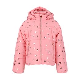 ZIGZAG Jungen Steppjacke "Candys", rosa, Gr. 98, bedruckt, 100% Polyester, Jacken, im wärmenden und trendigen Design
