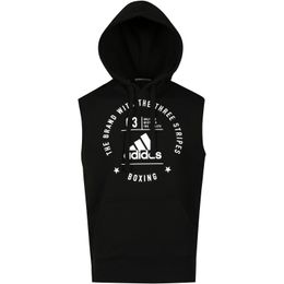 Kapuzensweatshirt "Community Sleeveless Hoody "BOXING"", XS, schwarz, adidas Performance, Sweatshirts