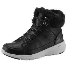 Skechers Damen Winterboots "GLACIAL ULTRA-COZYLY", Gr. 35, schwarz, Nubuklederimitat, Schuhe, High Top Sneaker mit Ortholite Einlegesohle für