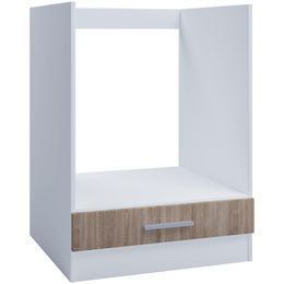 Kontor-Hermsen Unterschrank 60 cm Backofenschrank Sonoma Eiche