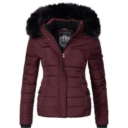 Navahoo Damen Steppjacke "Miamor", rot, Gr. S, Oberstoff: 100% Polyester; Futter: 100% Polyester; Wattierung: 100% Polyester; Ärmelfutter: 100%