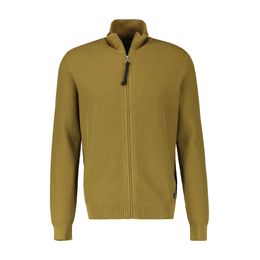 Lerros Herren Strickjacke "Lerros Strickjacke in Strukturqualit&auml;t", braun, Gr. S, 100% Baumwolle, Strickjacken