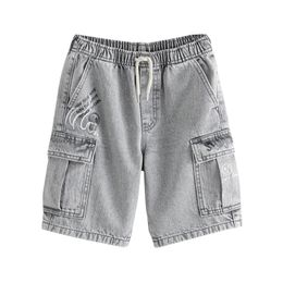 next Shorts Jungen Gr&ouml;&szlig;e 158 grey denim