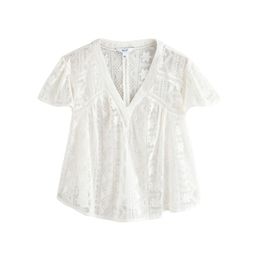 next Bluse Damen Gr&ouml;&szlig;e 5XL wei&szlig;