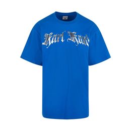 Karl Kani T-Shirt 'Old English Chrome' Herren Gr&ouml;&szlig;e S blau / silber