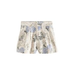 next Shorts Damen Gr&ouml;&szlig;e 36 creme / pastellblau / khaki