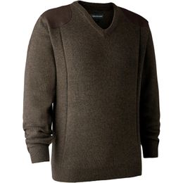 Deerhunter V-Pullover Sheffield Braun (Gr&ouml;&szlig;e: S)