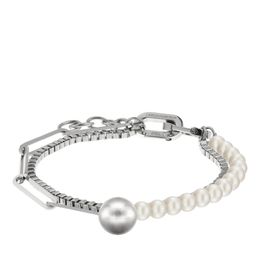 Liebeskind Berlin Armb&auml;nder - Edelstahl The Material Mix - Gr. ONESIZE - in Silber - f&uuml;r Damen
