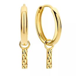 Isabel Bernard Ohrringe - Rivoli Laura 14 karat hoop earrings - Gr. unisize - in Gold - f&uuml;r Damen