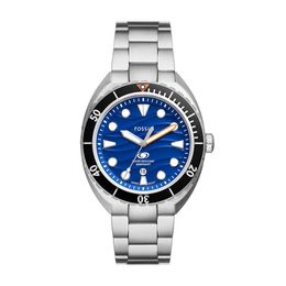 Fossil Uhren - Breaker Uhr - Gr. unisize - in Silber - f&uuml;r Damen