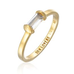 Haze & Glory Ring - Ring Verlobungsring - Elope 375 Gelbgold - Gr. 58 MM - in Gold - f&uuml;r Damen