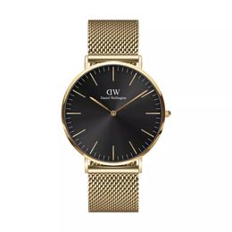 Daniel Wellington Uhr - Dw Classic Revival Evergold Sunray 40Mm G - Gr. unisize - in Gold - f&uuml;r Damen