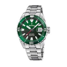 Festina Uhren - Diver Uhr - Gr. unisize - in Silber - für Damen
