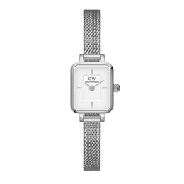 Daniel Wellington Uhr - Quadro Mini Uhr - Gr. unisize - in Silber - f&uuml;r Damen