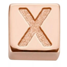 Isabel Bernard Charms - X Rosegold La Concorde Felie 14 Karat Collier Cube - Gr. unisize - in Quarz - f&uuml;r Damen