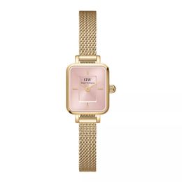 Daniel Wellington Uhr - Quadro Mini Uhr - Gr. unisize - in Gold - f&uuml;r Damen