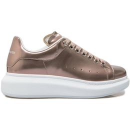 Alexander McQueen Low-Top Sneaker - Larry Techy Oversized Lace-up Sneakers - Gr. 36 (EU) - in Beige - f&uuml;r Damen