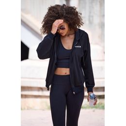 Sweatjacke, Schwarz, Gr. M (40/42), Copenhagen Studios, SALE %, Material: Polyester