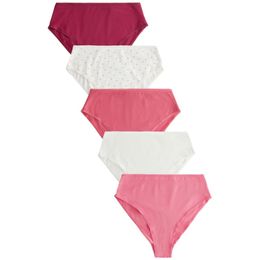 next Slip Damen Gr&ouml;&szlig;e XXL pink / hellpink / dunkelpink / offwhite