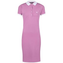 Jimmy Sanders Kleid Damen Größe 40 lila / weiß Winterkleid