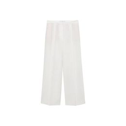 Mango Pleat-Front Pants 'Boreli2' female White size 32