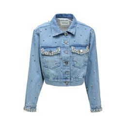 Salsa Jeans Between-Season Jacket female Blue size L