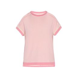 ebeeza Shirt 'Fashion Look' Damen Gr&ouml;&szlig;e S pastellpink / hellpink / wei&szlig;