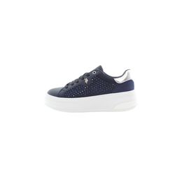 U.S. Polo Assn. Sneaker Damen Gr&ouml;&szlig;e 35 dunkelblau / silber