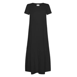 Deha Langes Kleid Damen Gr&ouml;&szlig;e 40 schwarz Winterkleid