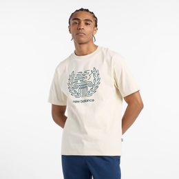 New Balance T-Shirt 'New Balance X Debut Sculpture' Herren Größe M beige