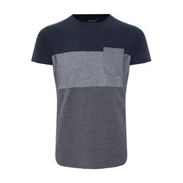 INDICODE JEANS T-Shirt Herren Gr&ouml;&szlig;e XS dunkelblau / graumeliert