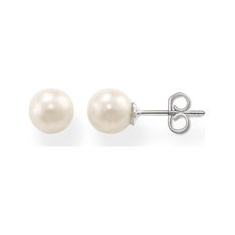Thomas Sabo Ohrstecker Damen Größe One Size silber / perlweiß