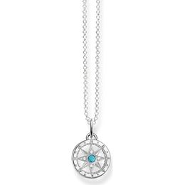 Thomas Sabo Kette Damen Größe One Size türkis / silber