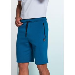John Devin Herren Sweatshorts, petrol, Größe S (44/46)