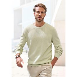 John Devin Herren Strickpullover, hellgr&uuml;n, Gr&ouml;&szlig;e S (44/46)