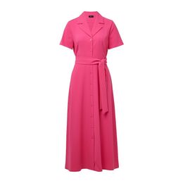 s.Oliver BLACK LABEL Blusenkleid Damen Gr&ouml;&szlig;e 32 pink Winterkleid