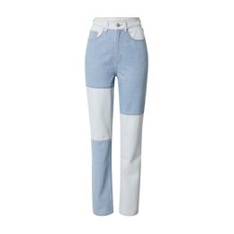 ABOUT YOU x Swalina&Linus Hose 'Juna' Damen Größe 34 blau / hellblau