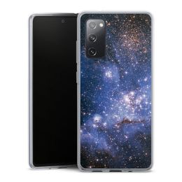 DeinDesign Galaxy S20 FE Handy Silikon H&uuml;lle Case transparent Handyh&uuml;lle Weltall Galaxy Weltraum Silikon Case