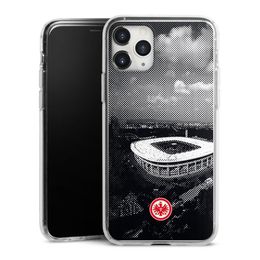 DeinDesign iPhone 11 Pro Max Handy Silikon H&uuml;lle Case transparent Handyh&uuml;lle Eintracht Frankfurt Sge Stadium Silikon Case